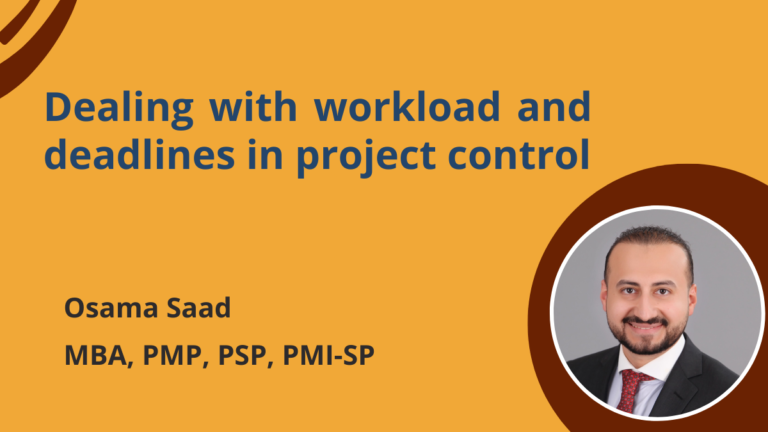 How to deal with workload and deadlines in project control? - Smart PM Blog