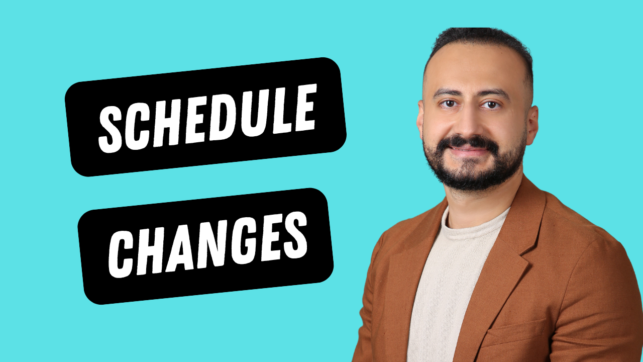 Schedule Changes - Explained - Smart PM Blog